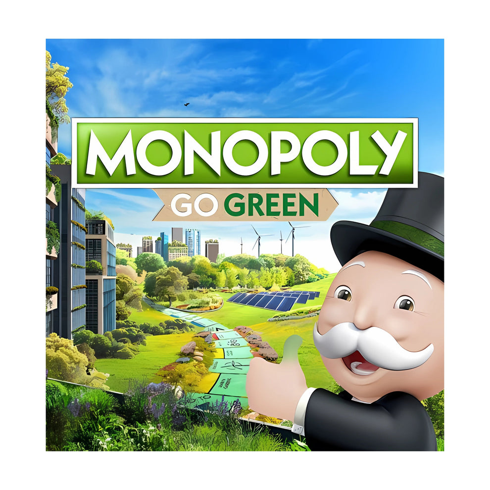 Hasbro Gaming Monopoly Go Green – Wrap & Roll
