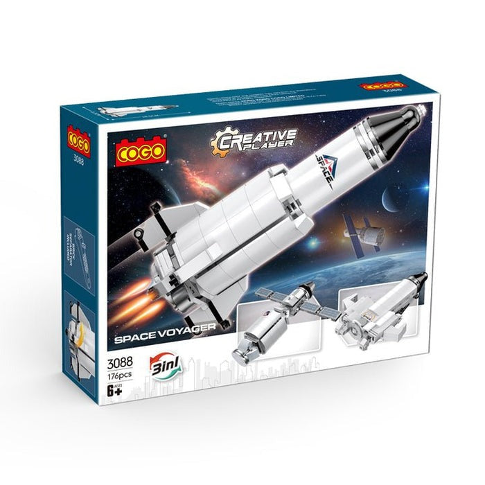Cogo Creative Player - Space Voyager 3088 176pcs – Wrap & Roll